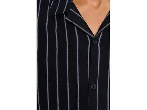 Vince Striped Terry Short Sleeve Cabana Clothing Coastal Combo
