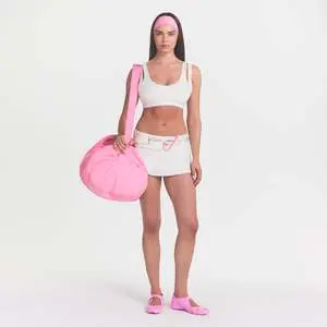 SKIMS Puffer Gym Bag | Pink | Nike Accessories