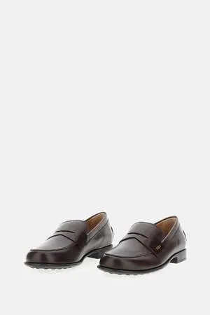 TOD'S Leather Moccasins