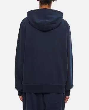 Polo Ralph Lauren Full-zip Hoodie With Embroidered Logo - Blu