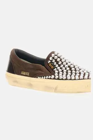 GOLDEN GOOSE Studded Slip-on Sneakers