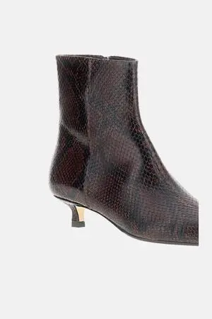 AeydĒ Stivaletti Sofia In Pelle Snake Print