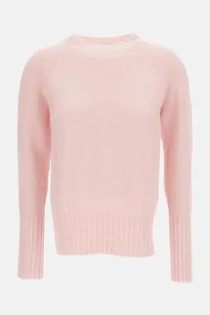 DRUMOHR Raglan Crew-neck Sweater - Rose