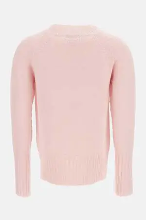 DRUMOHR Merino Wool Raglan Crew-neck Sweater