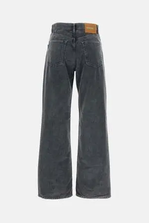 HAIKURE Velvet Corduroy Trousers - Grey