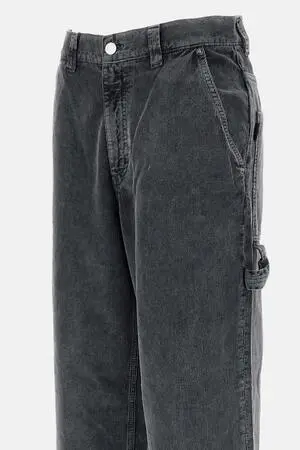 HAIKURE Sibilla Velvet Trousers Pier - Grey