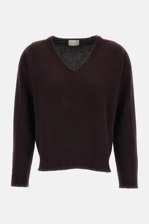 DRUMOHR Boxy V-neck Sweater - Brown