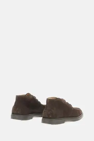 TOD'S Suede Leather Polacchini Shoes