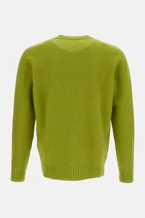 DRUMOHR Crew Neck Wool Sweater - Green