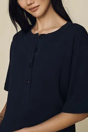 Sanctuary Freya Cotton Top - Navy