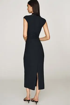 Anthropologie Strappy Hardware Midi Dress
