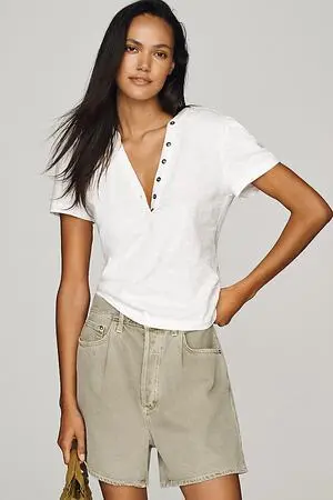 Pilcro Henley T-shirts For Women