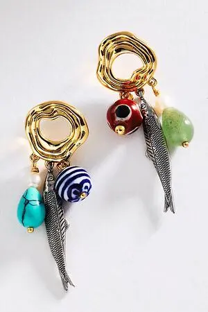 Mignonne Gavigan Kai Drop Earrgs - Multi