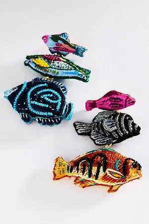 Mignonne Gavigan Luxe Pececito Drop Earrgs - Multi