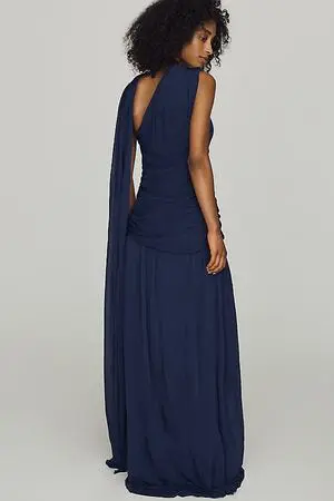 Misha Collection Hersha Scarf Maxi Dress