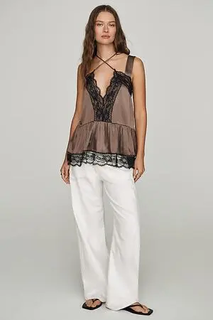 Anthropologie Lace Tunic Top