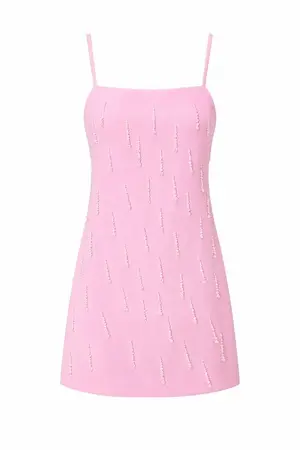 EXQUISE Carolina Mini Dress - Pink