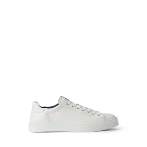 Ralph Lauren Severn Calfskin Sneaker - White