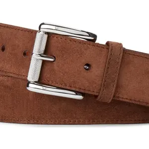 Ralph Lauren Suede Roller-buckle Belt