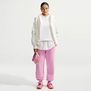 Nike Studio Fleece Lightweight Oversized High-rise Cuffed Pants