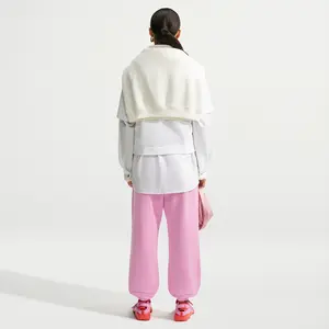 Nike Studio Fleece Lightweight Oversized High-rise Cuffed Pants