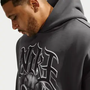 Nike Standard Issue Brushed Pullover Basketball Hoodie