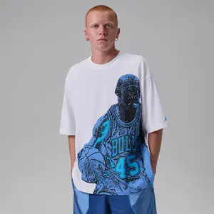 JORDAN Sport Dri-fit Graphic T-shirt - White