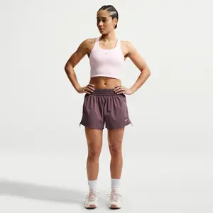 Nike One Dri-fit Brief-lined High-waisted 5" Shorts