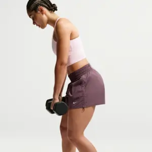 Nike One Dri-fit Brief-lined High-waisted 5" Shorts