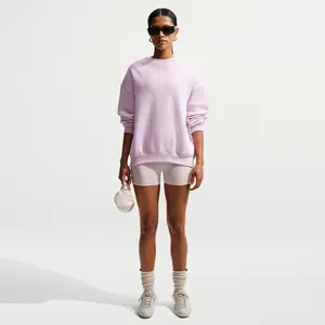 Nike Studio Fleece Medium Weight Oversized Crew