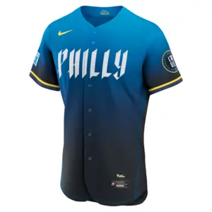 Nike Trea Turner Philadelphia Phillies City Connect Mlb Authentic Jersey - Blue