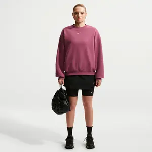 Nike Studio Fleece Weight Oversized Crew