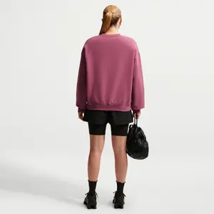 Nike Studio Fleece Weight Oversized Crew