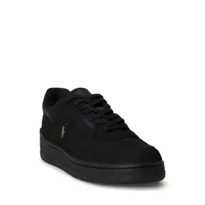 Ralph Lauren Open Masters Nubuck-paneled Sneaker