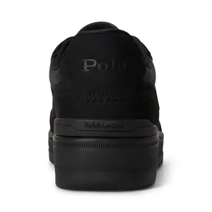 Ralph Lauren Open Masters Nubuck-paneled Sneaker