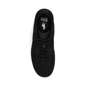 Ralph Lauren Open Masters Nubuck-paneled Sneaker