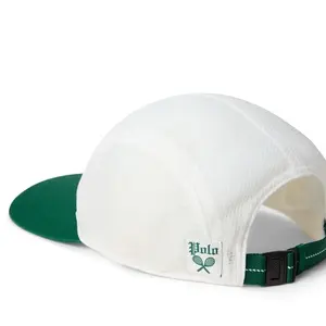 Ralph Lauren Embroidered Mesh & Faille Cap