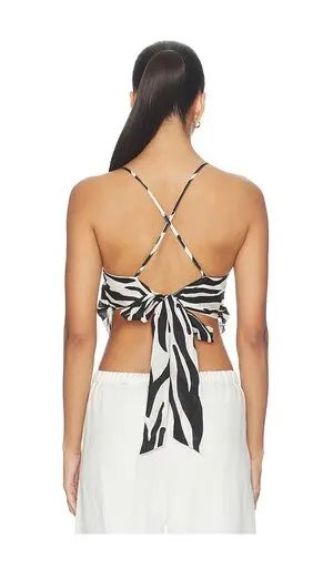 PISTOLA Sinclaire Top In Black & White