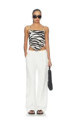 PISTOLA Sinclaire Top In Black & White