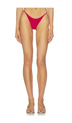LOVEWAVE The Roxanna Bottom In Burgundy - Wine Red