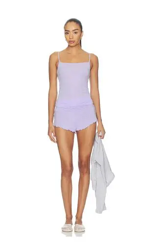 NEGATIVE UNDERWEAR Whipped Cami Top In Blue