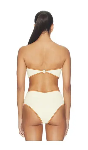 Johanna Ortiz Crinkle Seawaters Bikini Top