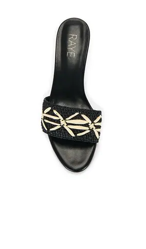 Raye Lillian Raffia Stiletto Sandal