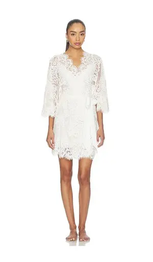 HOMEBODII Peyton Short Lace Robe