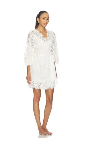HOMEBODII Peyton Short Lace Robe