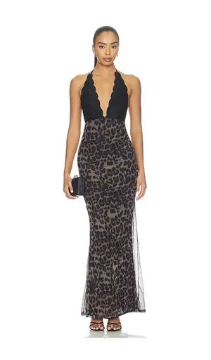 MORE TO COME Maxi Dress With Lace Detailing
