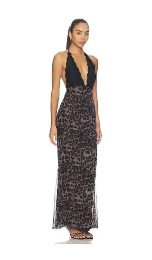 MORE TO COME Maxi Dress With Lace Detailing