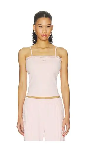 ADIDAS ORIGINALS Lace Tank Top In Pink