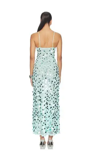 Superdown Arna Maxi Dress In Baby Blue