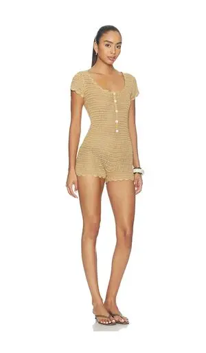 MORE TO COME Michelle Crochet Romper